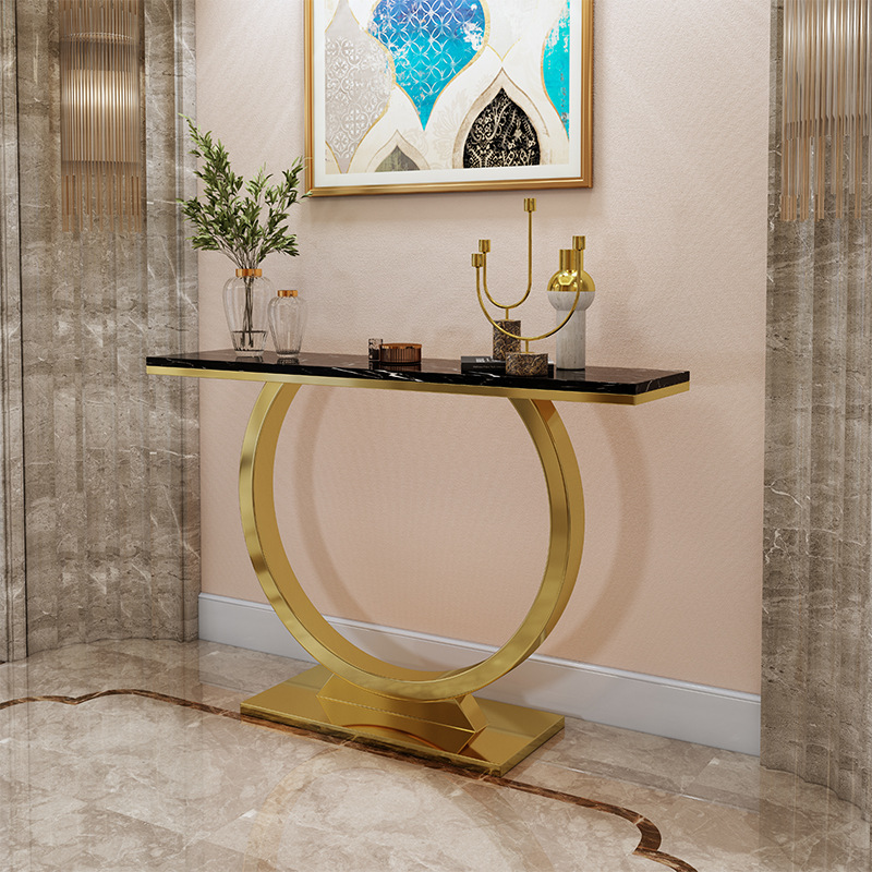 Circle Console Table – 1 – Rosch's Finer Decor